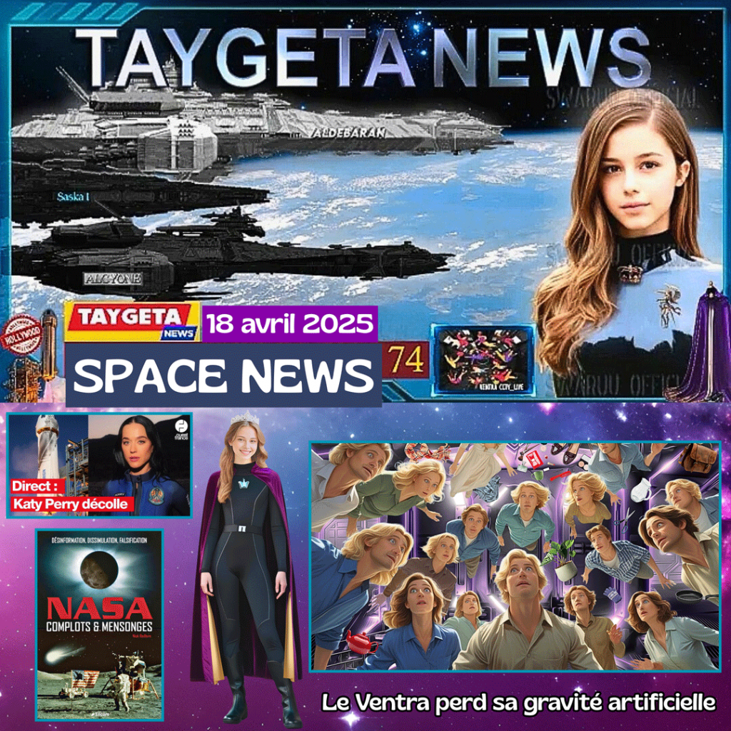 Nouvelles Spatiales N°74 du 18 avril 2025 - Célébrités dans l'espace ...